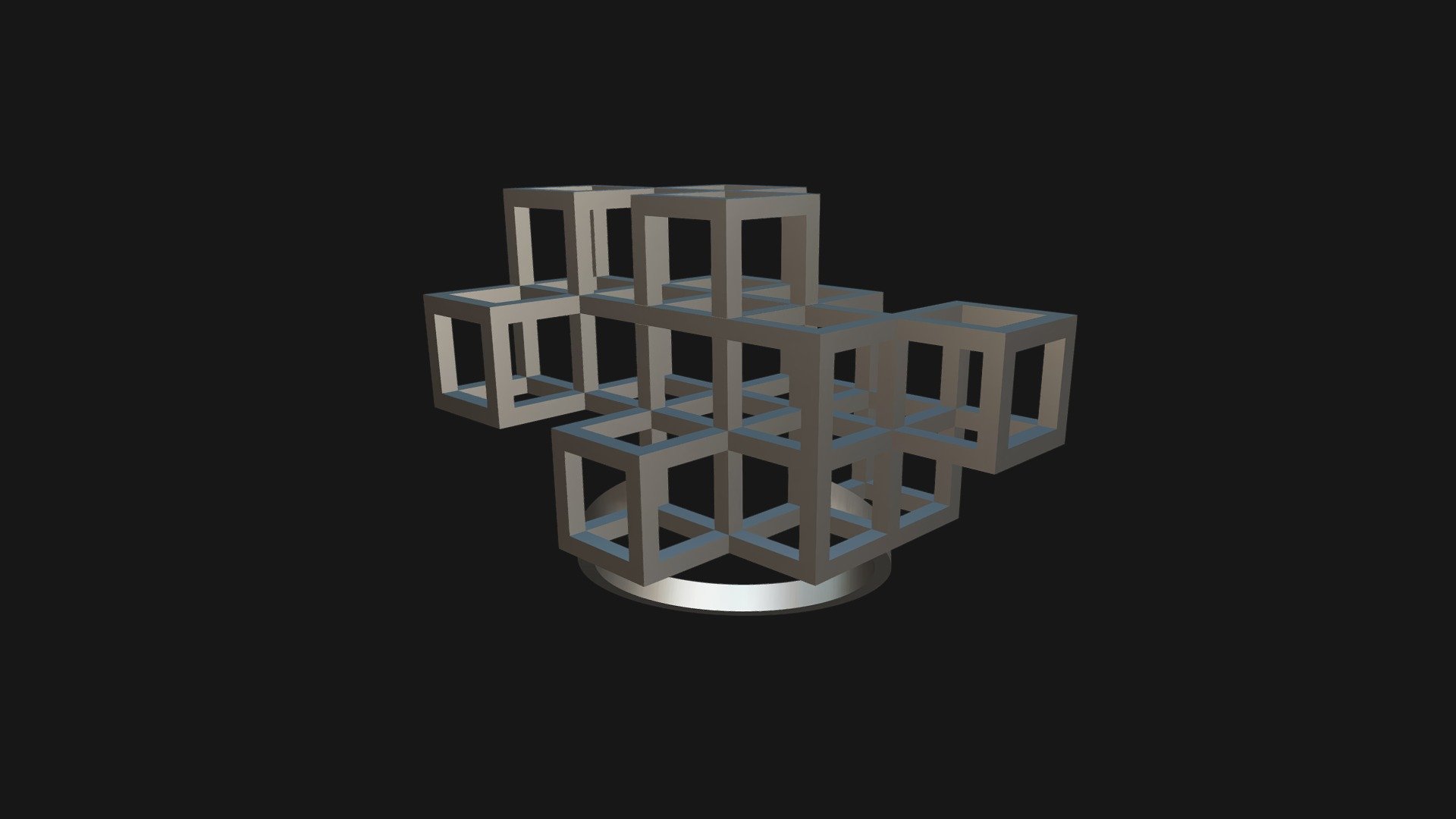 Cube System Ring - 3D model by Emily Chapman (@resetstyles) [5f57afd ...