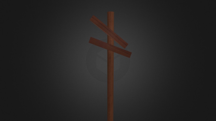 Sign Post - 3D model by Winston Valentine (@WinstonValentine) [5f57dd4 ...