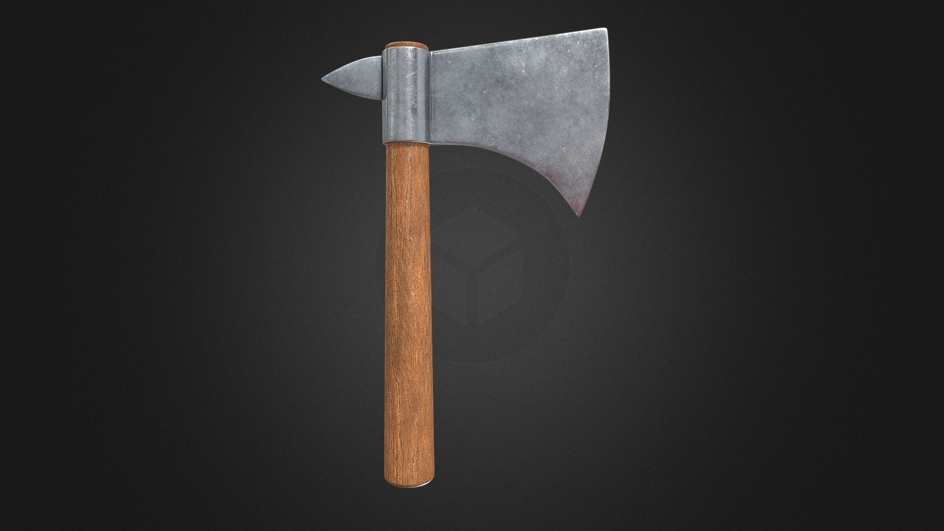 Throwing Hatchet 3d Model - Download Free 3D model by Ryan King Art ...