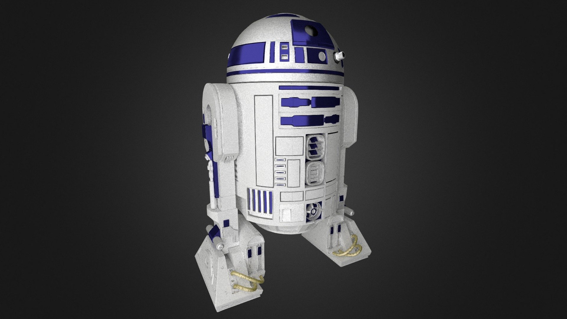 R2- D2 V2 - 3D model by Johnson Martin (@Johnson-Martin) [5f5ce77 ...