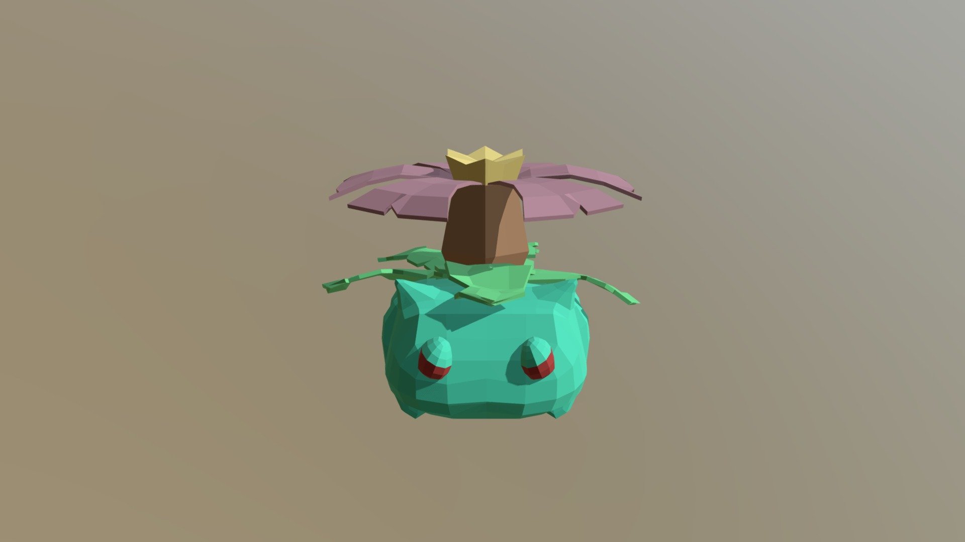Venusaur - 3D model by alfaeusaezuah [5f5ceba] - Sketchfab