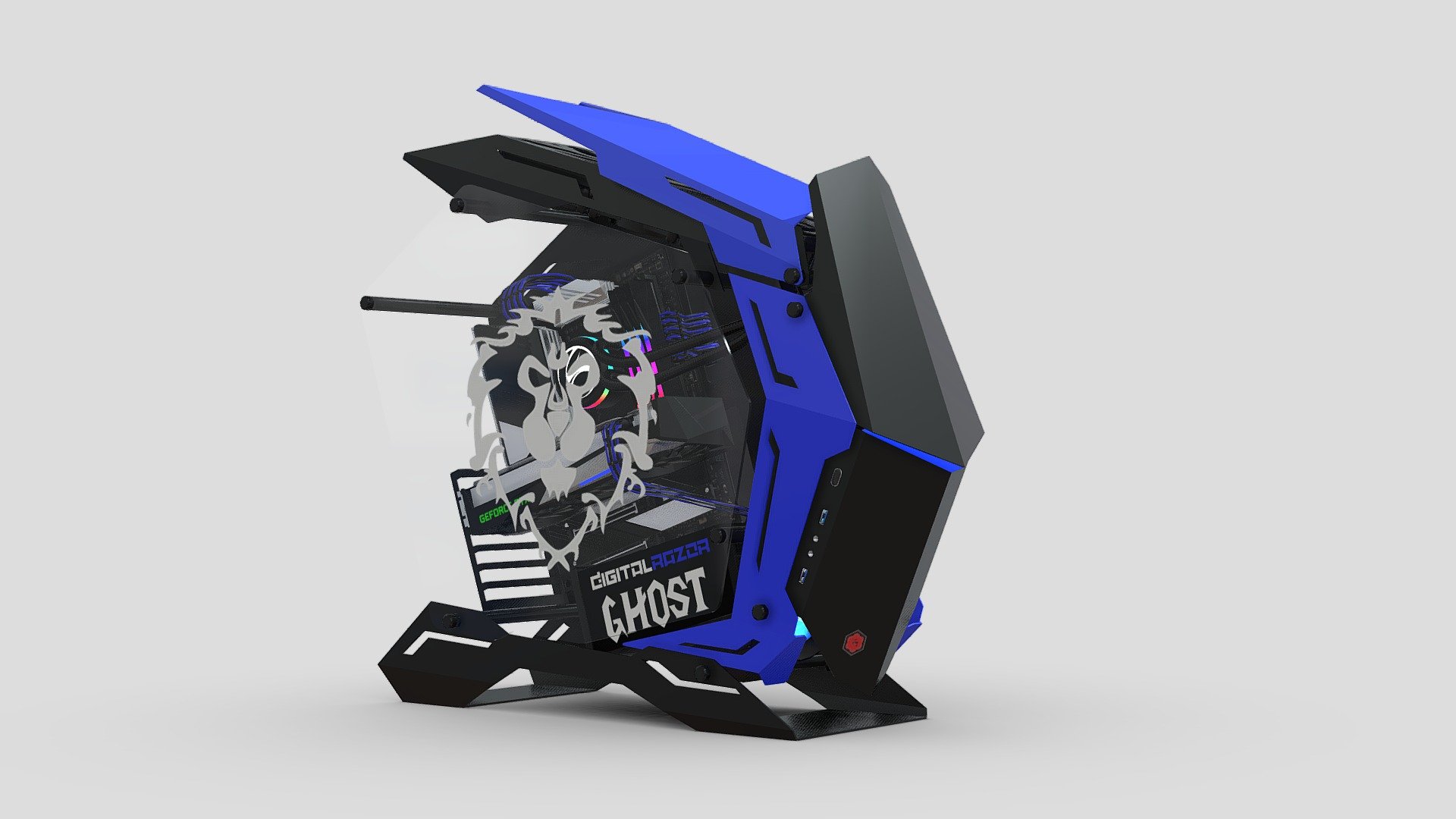 Mod 3 Ghost Optimazed - 3D model by digitalrazor3d [5f5db9c] - Sketchfab