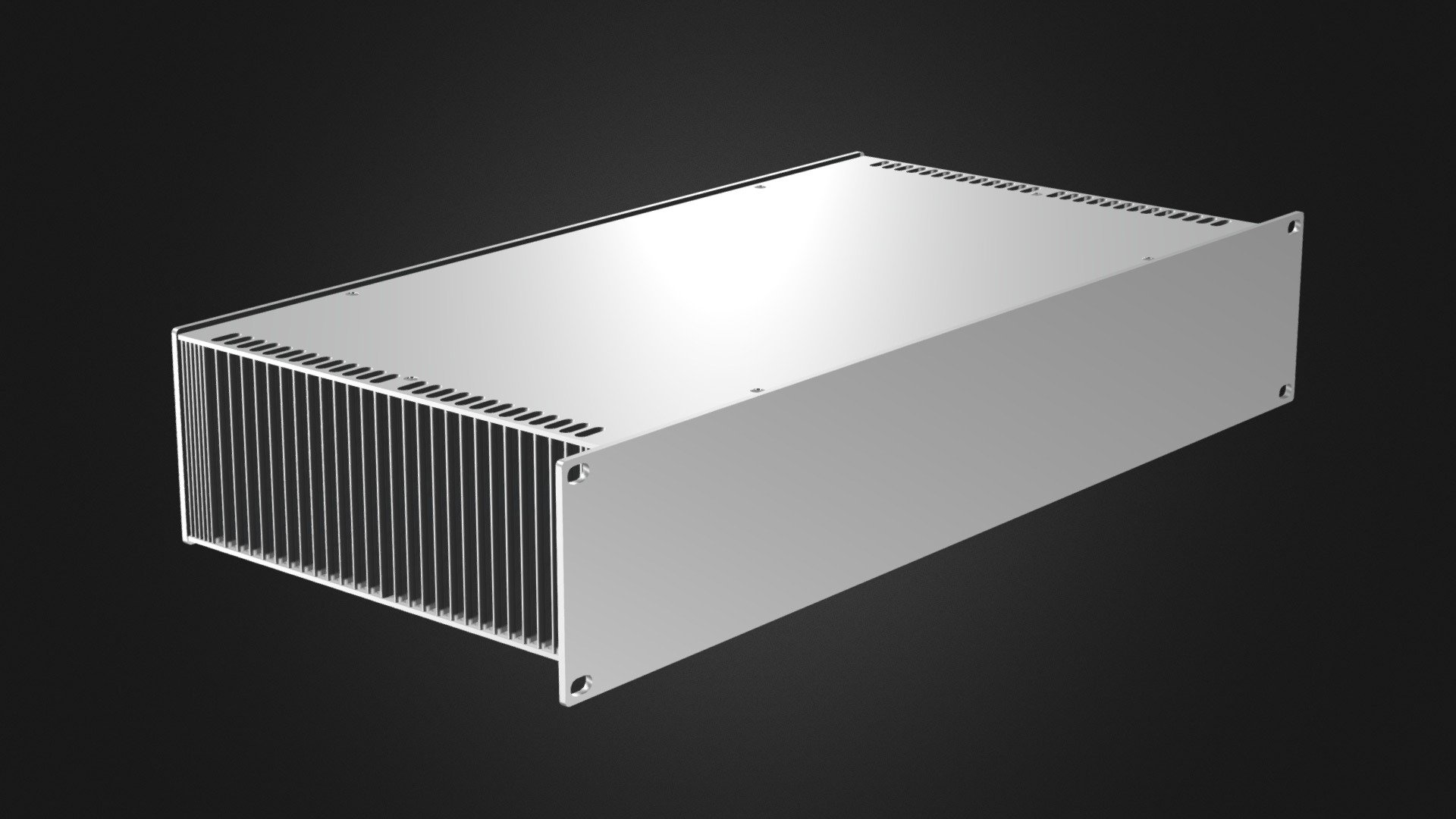 HEATSINK RACK MOUNTING ENCLOSURE - HYR 2U - 3D model by takachitec5 ...