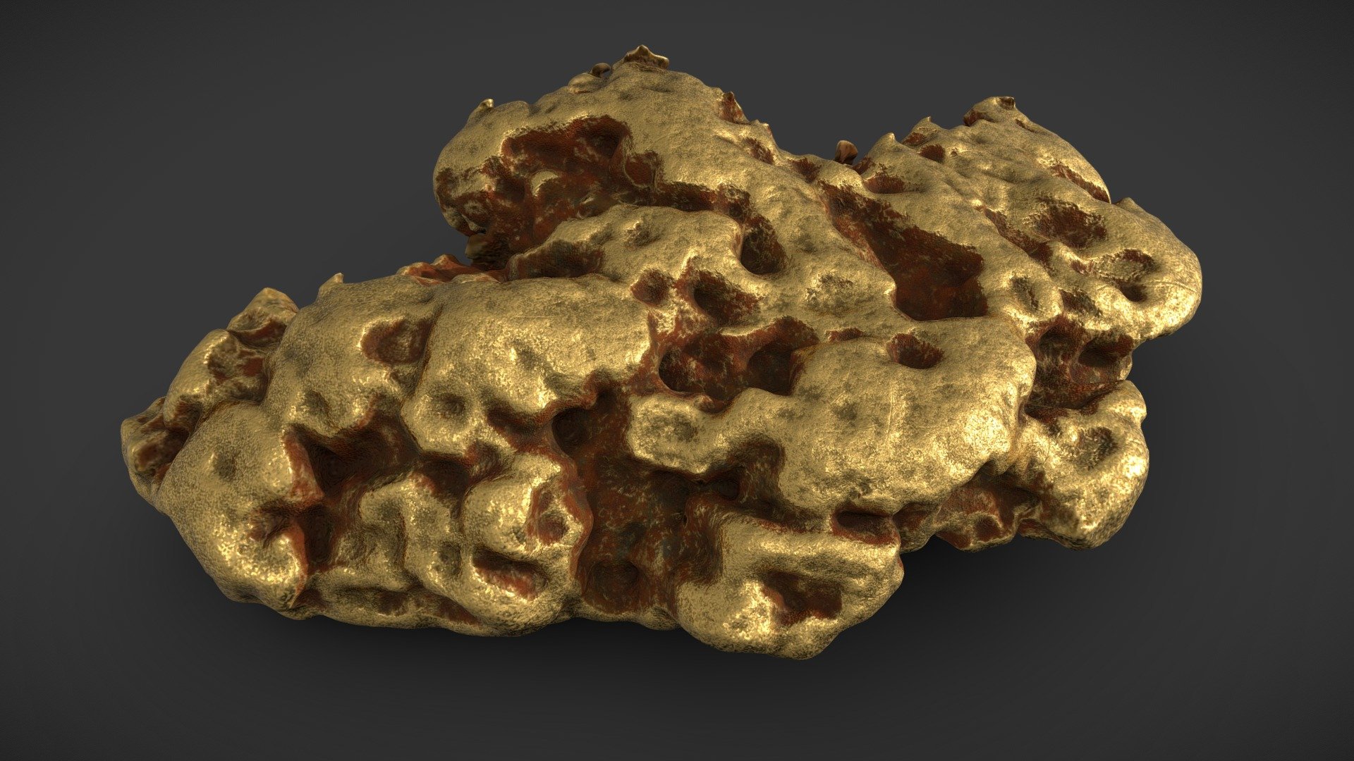 Nugget 48112 (2k) - 3D model by MonteGargano [5f5e802] - Sketchfab