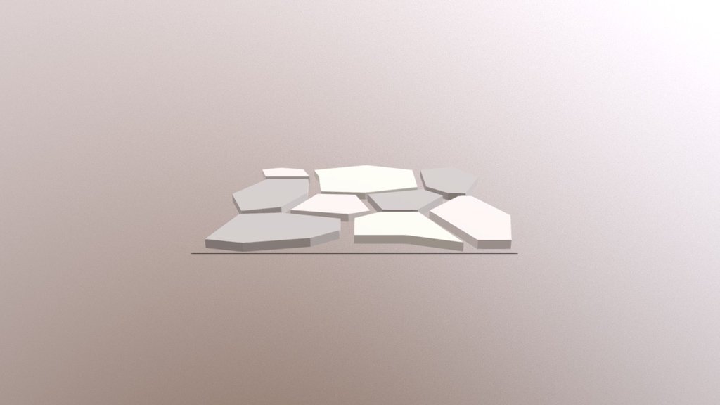 stone walkway - tileable - Download Free 3D model by gashtan [5f5f1c8 ...