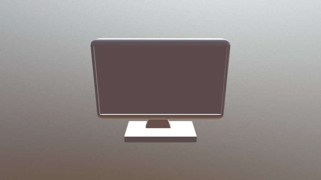 Monitor - 3D model by gleydsianegomes [5f61224] - Sketchfab