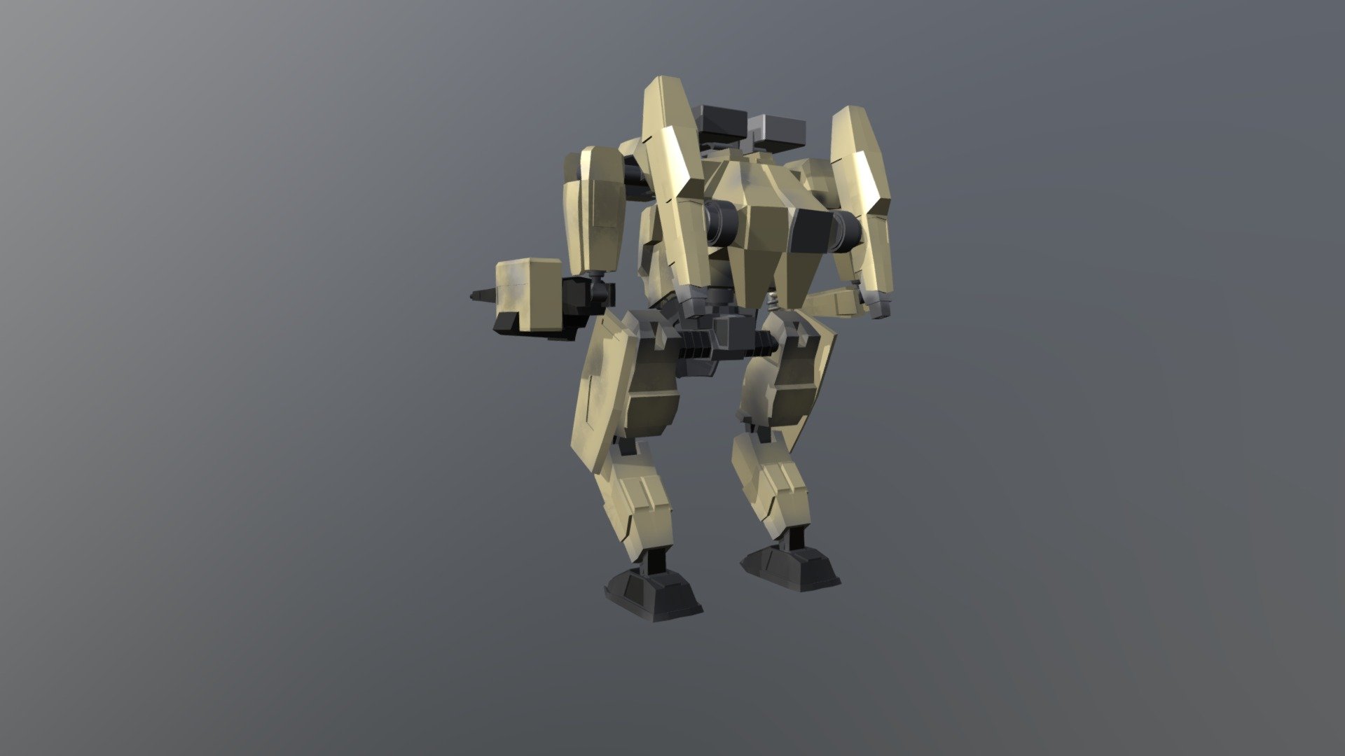 Mech - 3D model by kent407160 [5f62c53] - Sketchfab