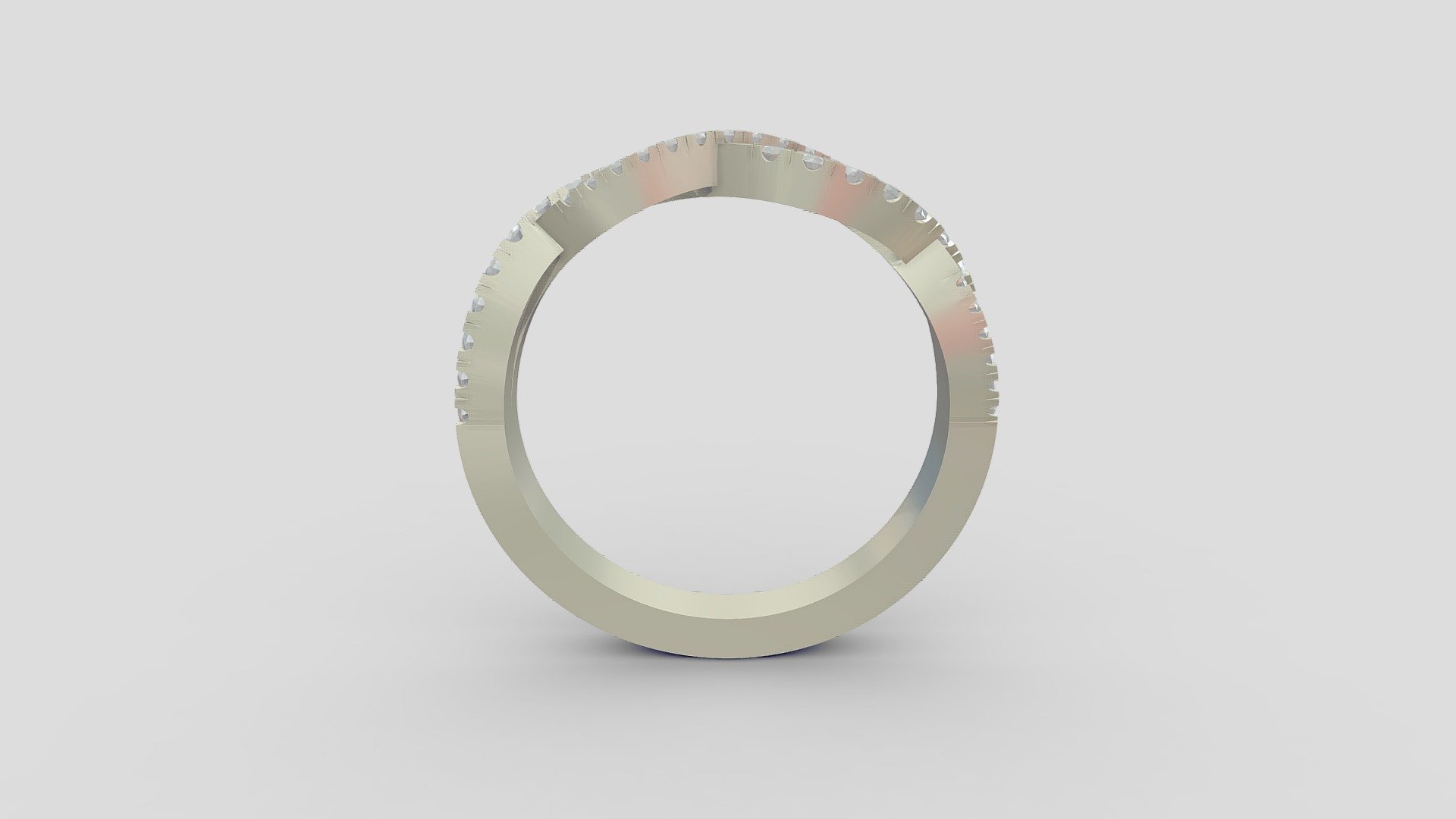Twist Band - Download Free 3D model by apriljewelrydesign [5f634e5 ...