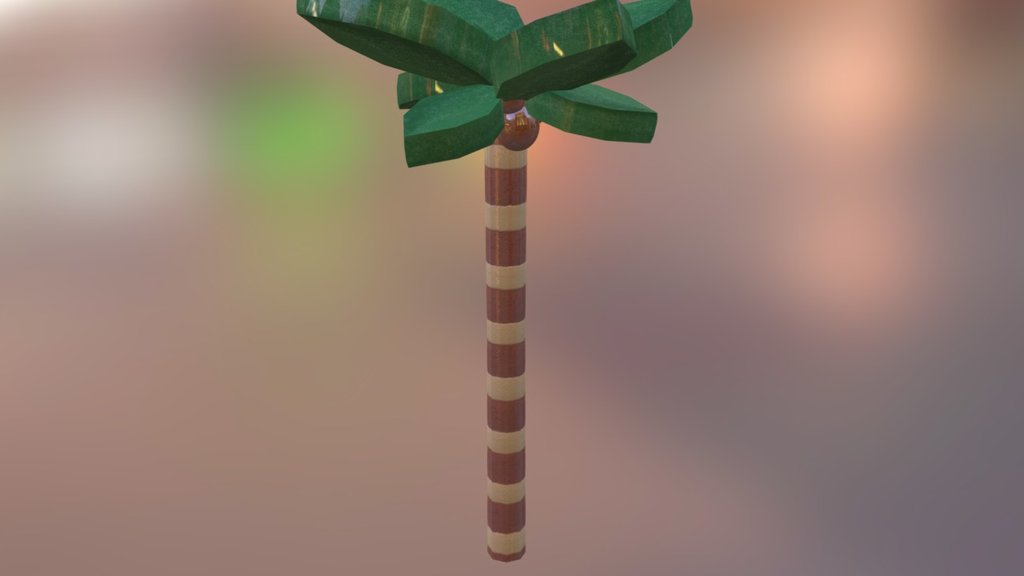 wafer stick palm tree - 3D model by madsterhaddock333 [5f63b77] - Sketchfab