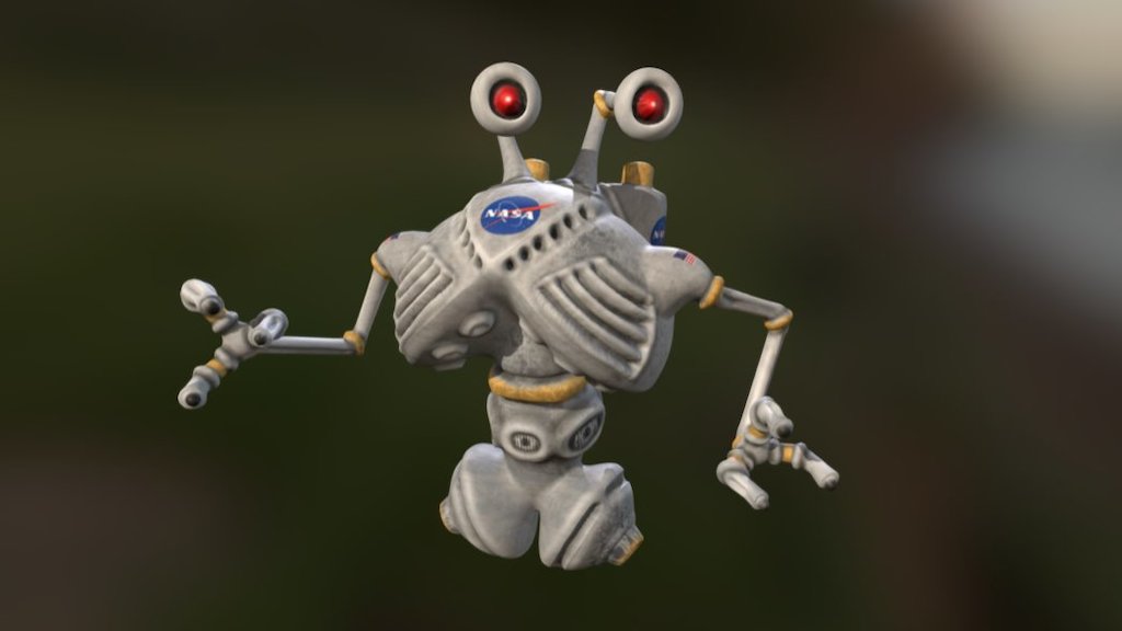 Nasa Hover Bot 3d Model By Richard Ruiz Richardruiz [5f64b4b