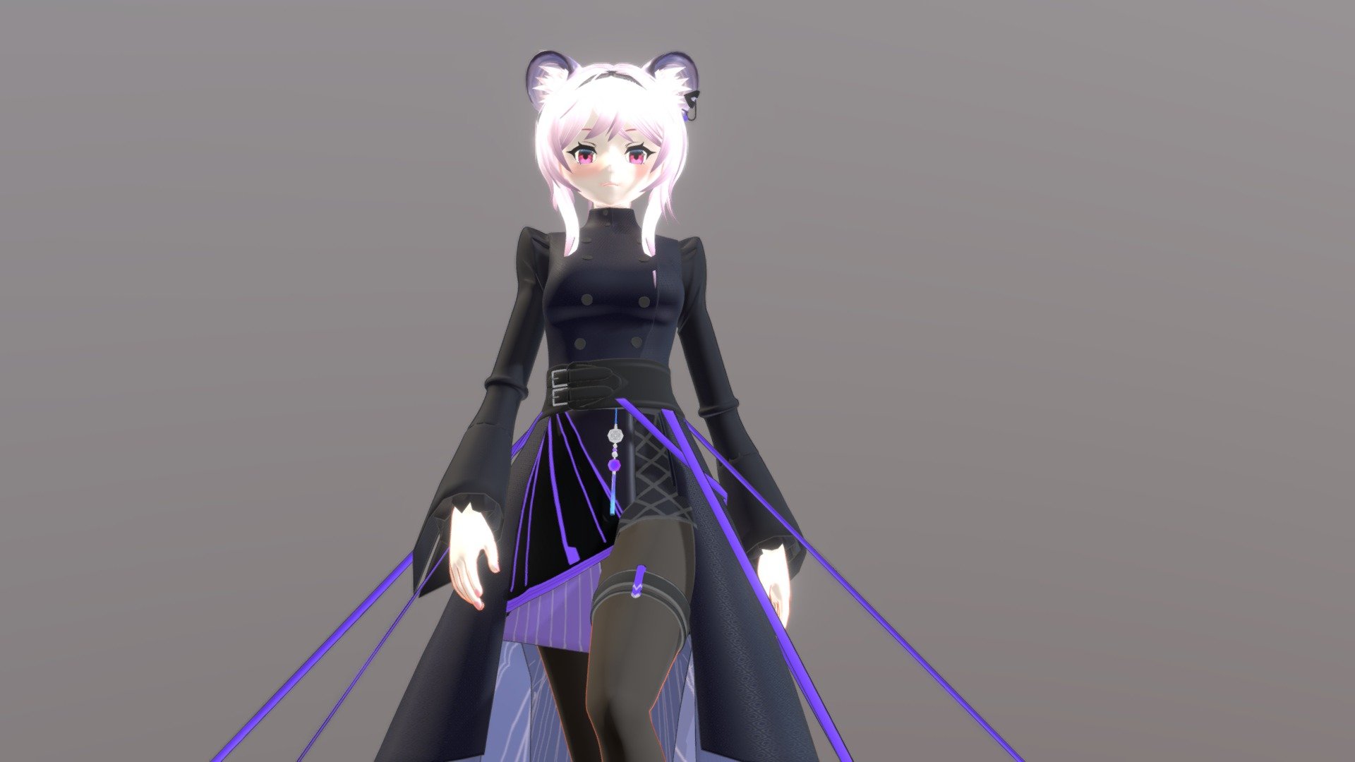 【明日方舟/Arknights】林雨霞 YuXia_Lin - 3D model by XDeemo [5f65f9a] - Sketchfab