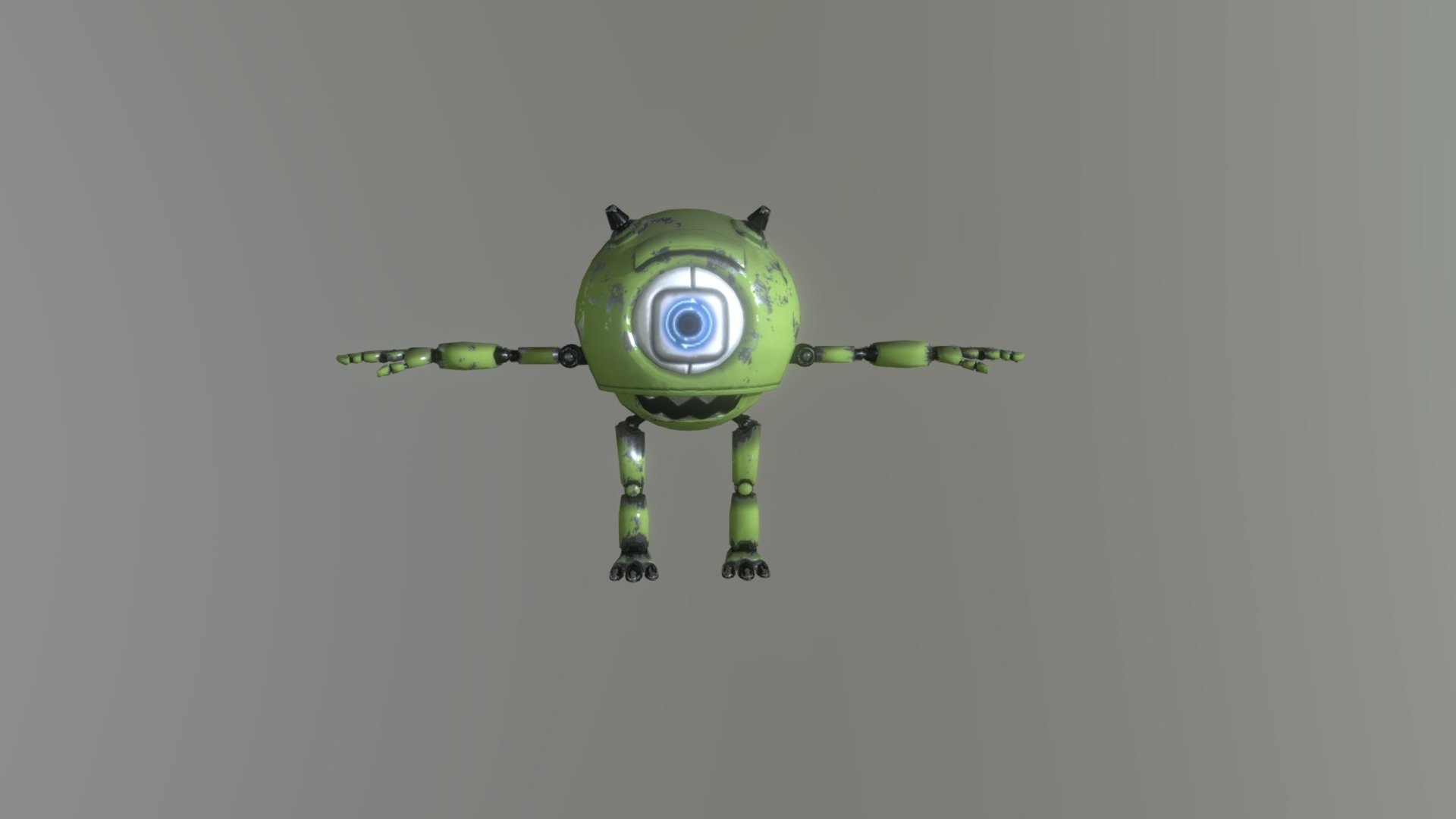 Robot Mike - 3D model by vegaslon [5f66083] - Sketchfab