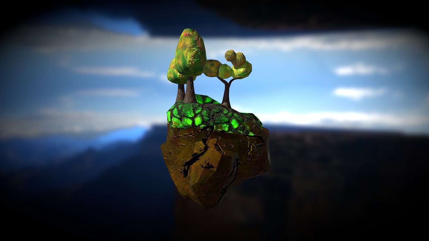 Island - 3D model by olga_poloukhine [5f667c1] - Sketchfab