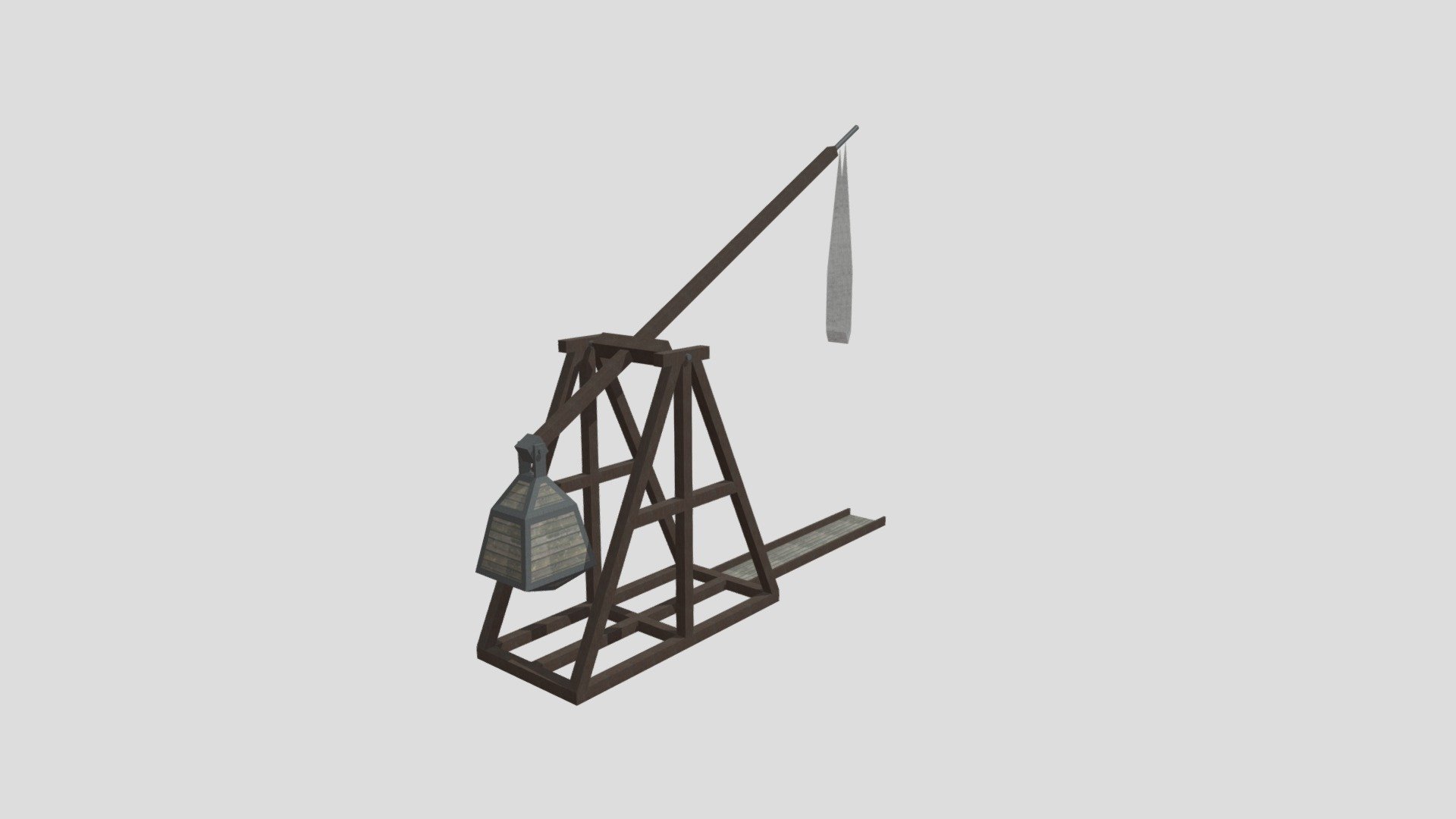 Trebuchet - Download Free 3D model by Bruno Macchioni (@brunomacchioni ...