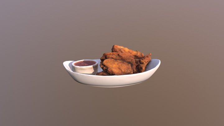 Chickenwings 3D models - Sketchfab