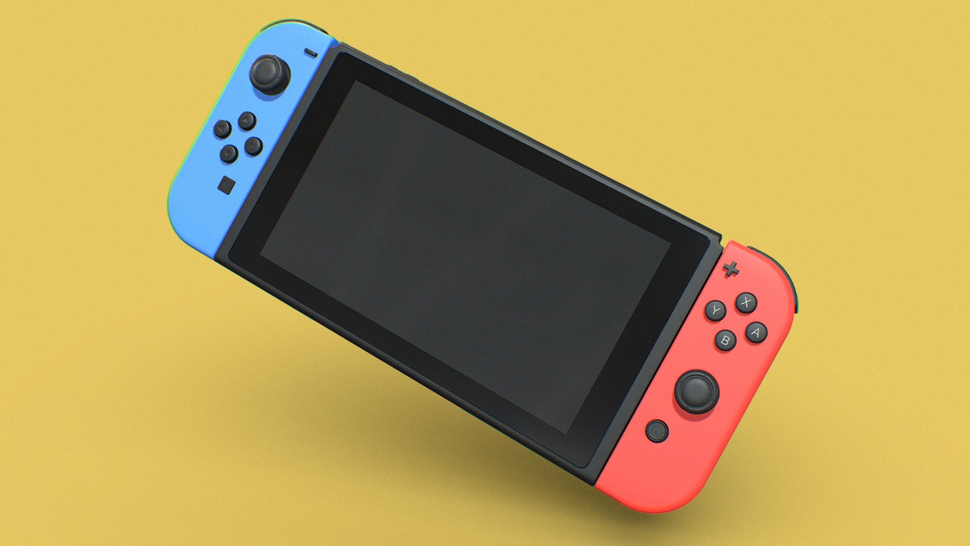 NINTENDO SWITCH V1 - 3D model by Nate Florendo (@nateflorendo) [5f68087 ...