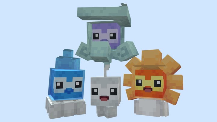Cobblemon 3D models - Sketchfab