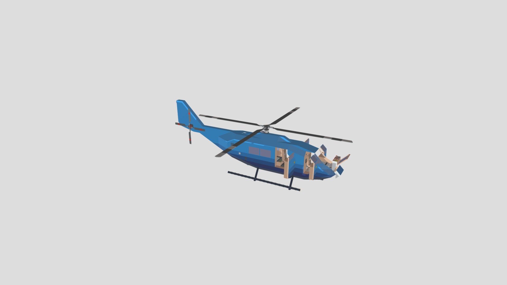 Blue VBS Pr H 1 - 3D model by F-16 [5f69081] - Sketchfab