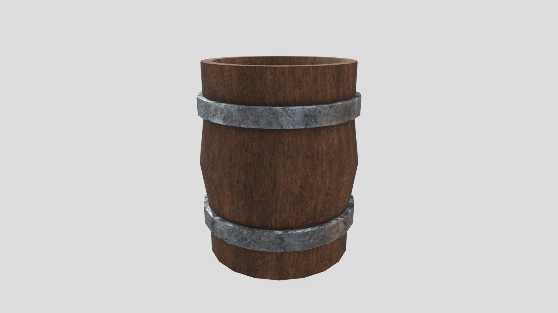 Barrel Remake 2 - 3D model by Whoatemynoodles [5f6a256] - Sketchfab
