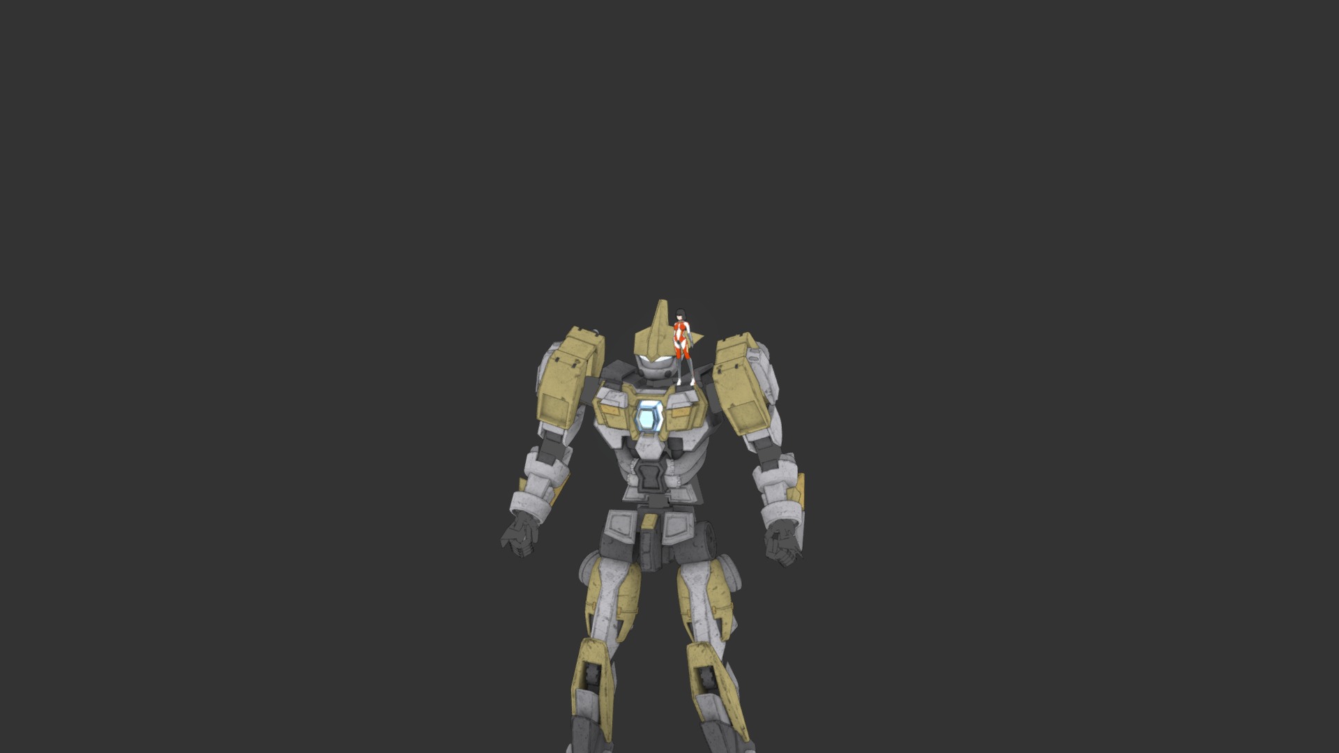 Robot_Character - 3D model by WangQH [5f6ab99] - Sketchfab