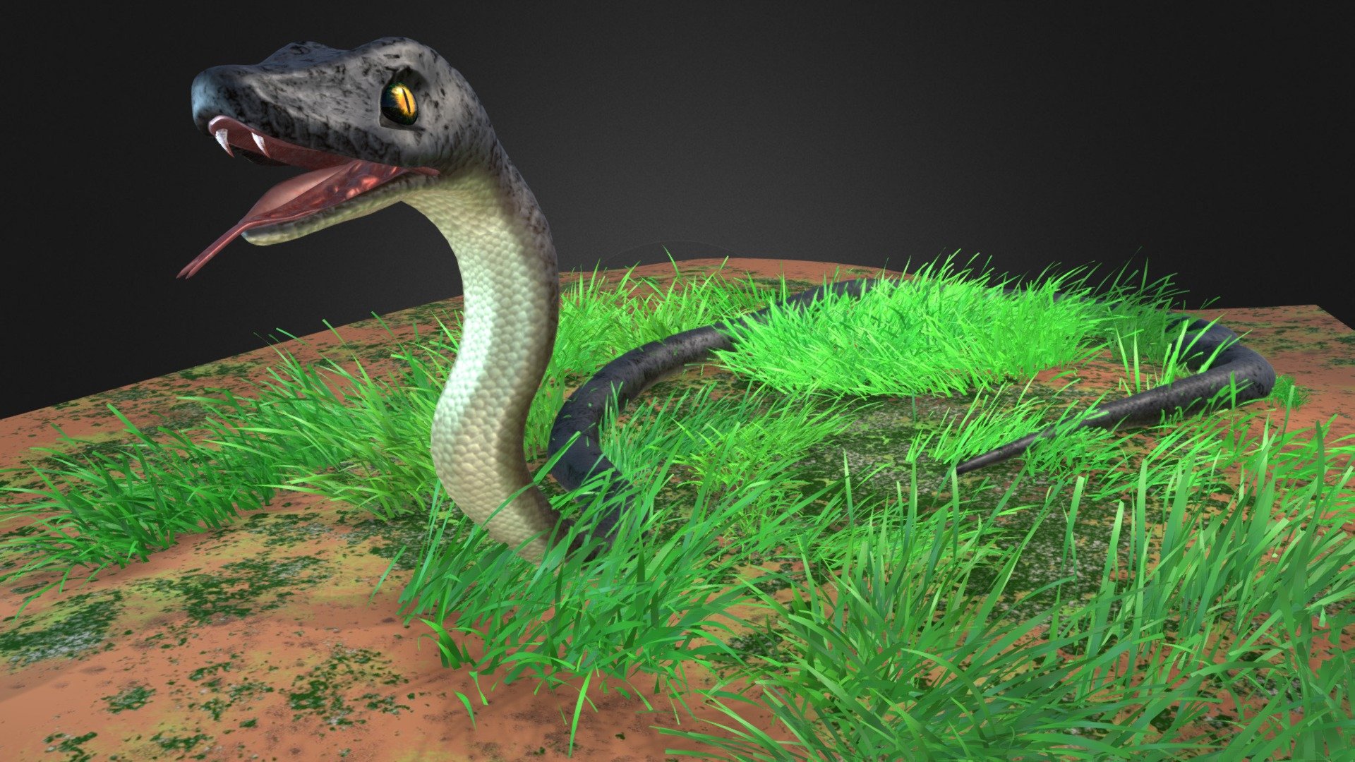 Snake_ - 3D model by Amal ks (@amal.ks.12) [5f6ada0] - Sketchfab