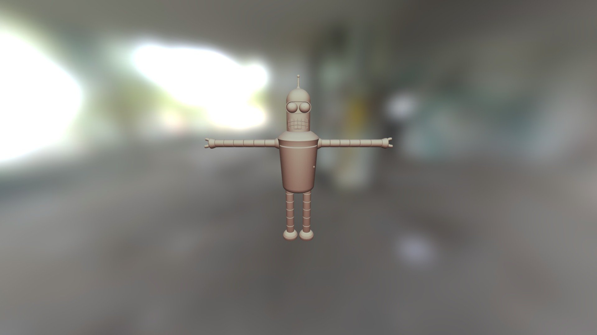 Bender - 3D model by jcidmarti [5f6cf17] - Sketchfab