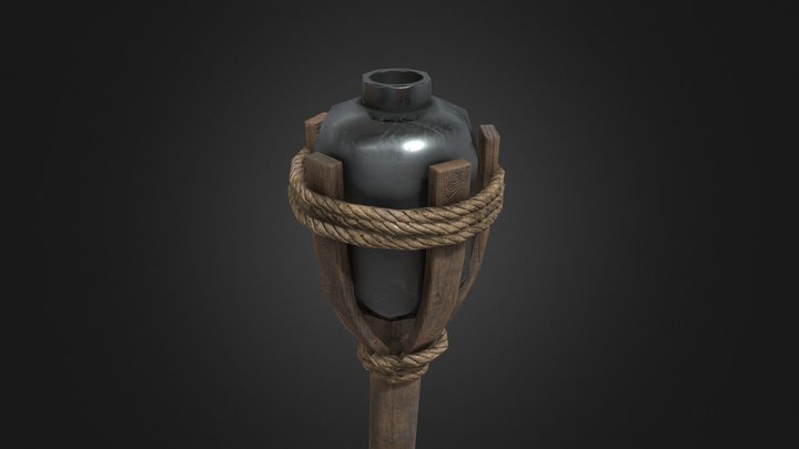 Fire-torch 3D models - Sketchfab