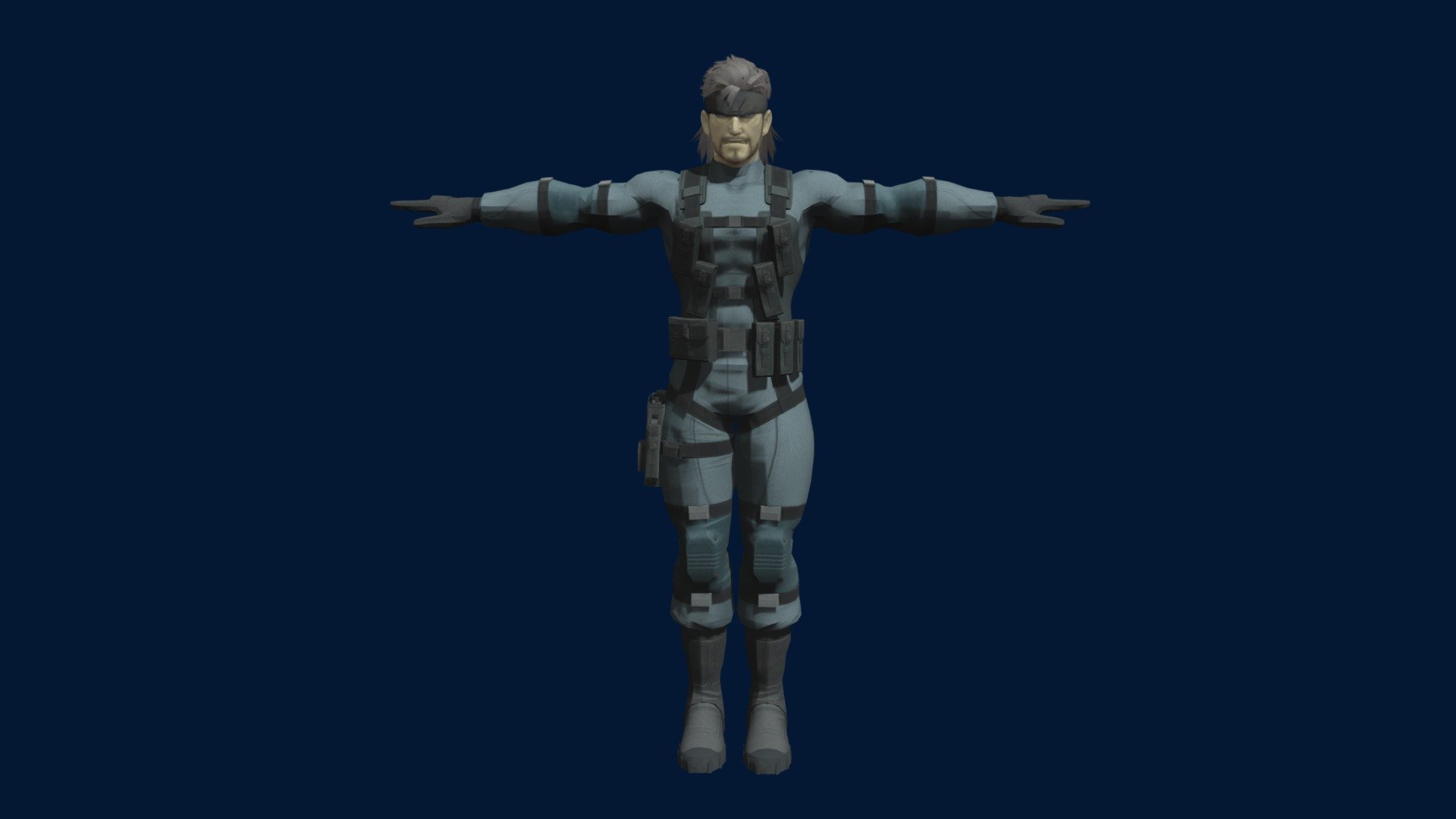 Super Smash Bros Ultimate - Snake - Download Free 3D model by H,yoshi ...