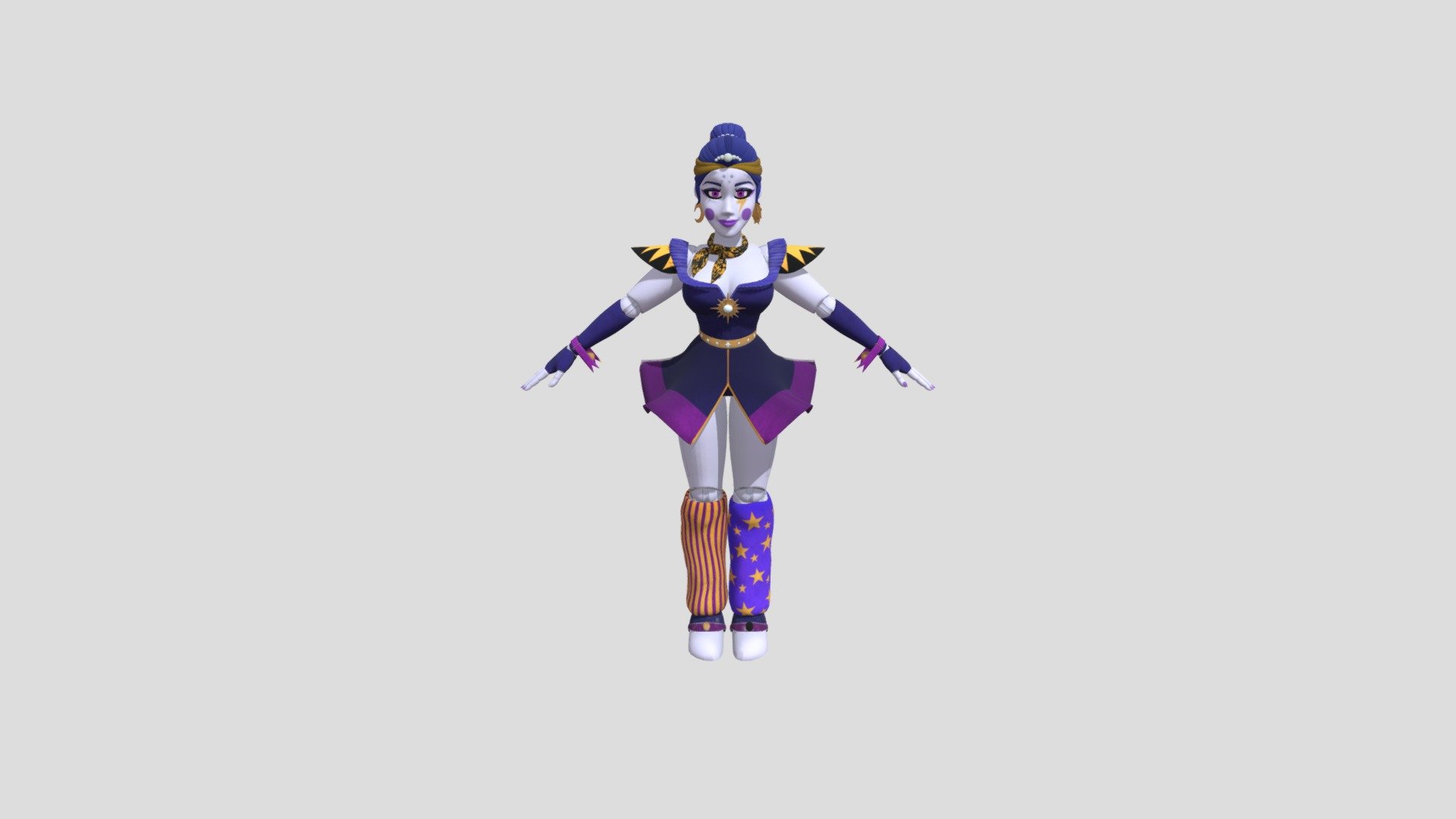Glamrock_ Ballora1-2 - Download Free 3D model by Gh4xt3r [5f6e5fd ...