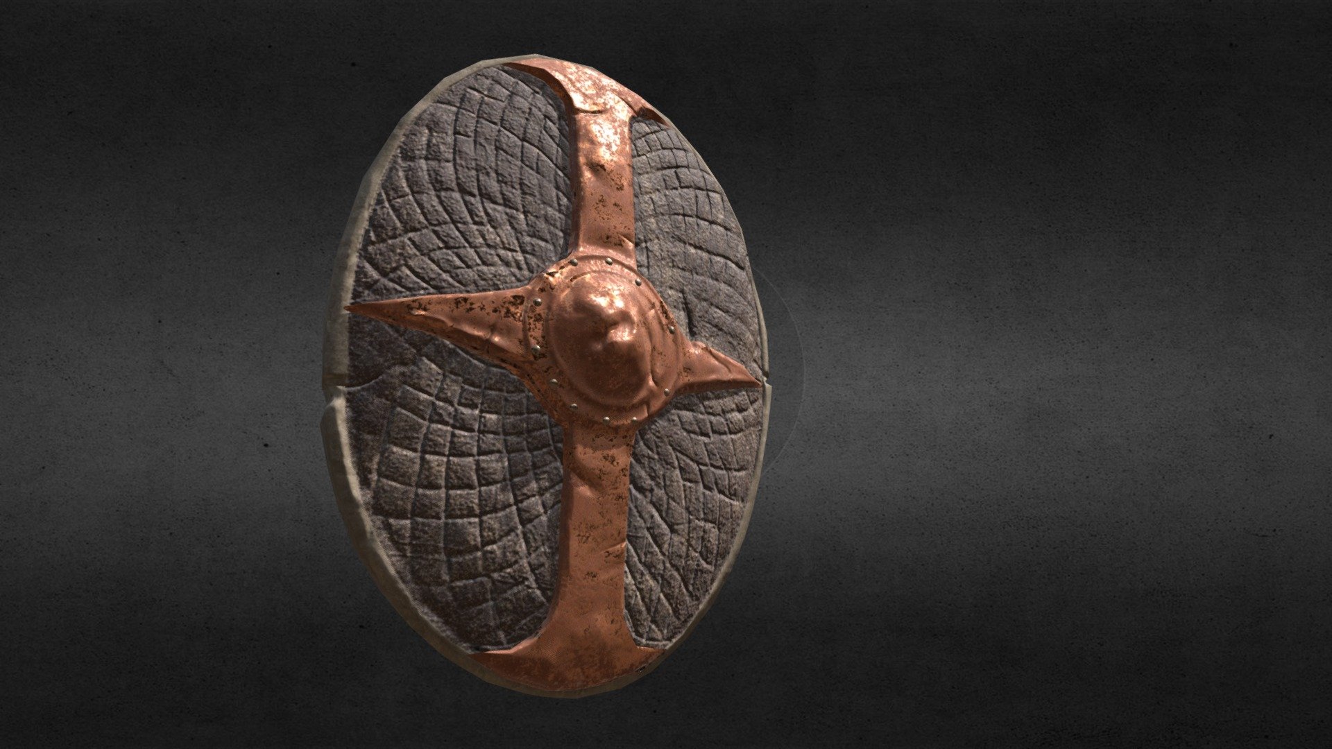 Shield_Dark Souls II - 3D model by goatter [5f6ef88] - Sketchfab
