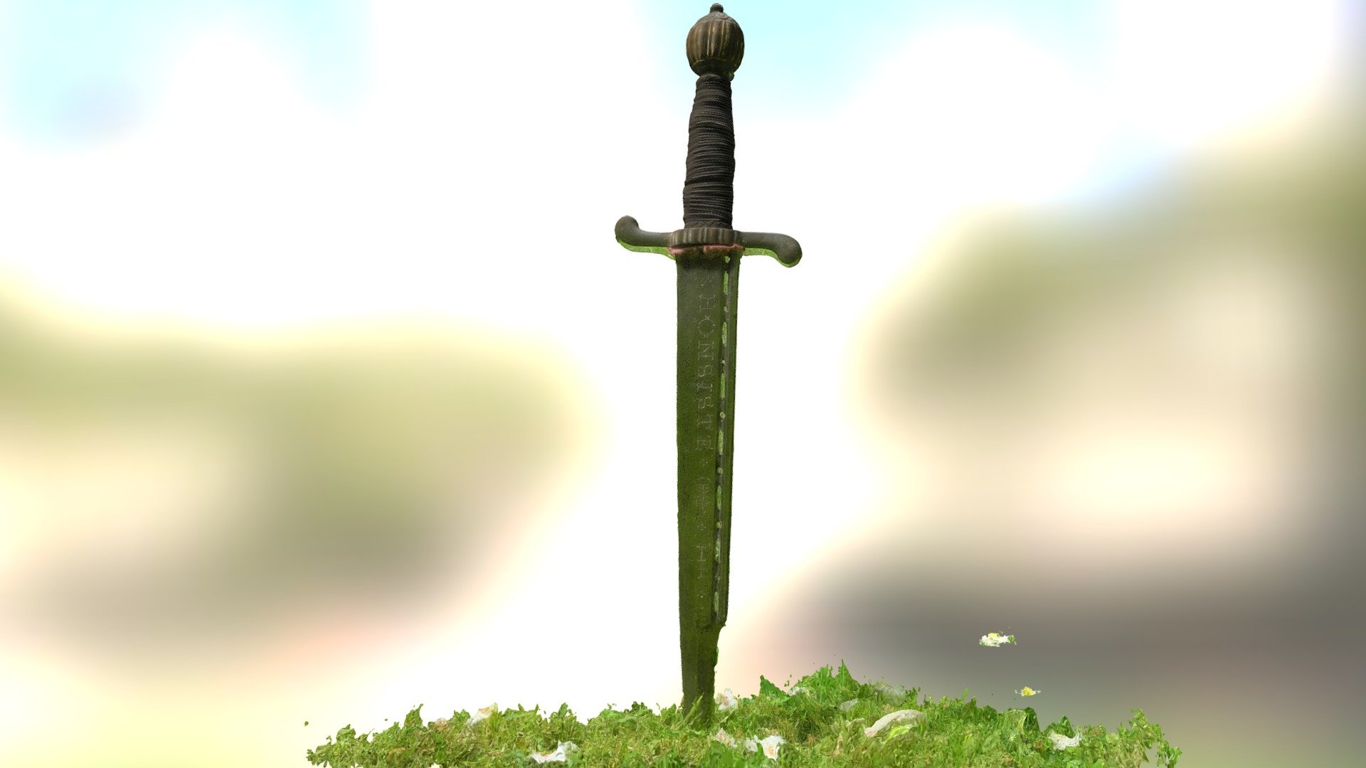 Dague - Download Free 3D model by Kahita [5f70c1e] - Sketchfab