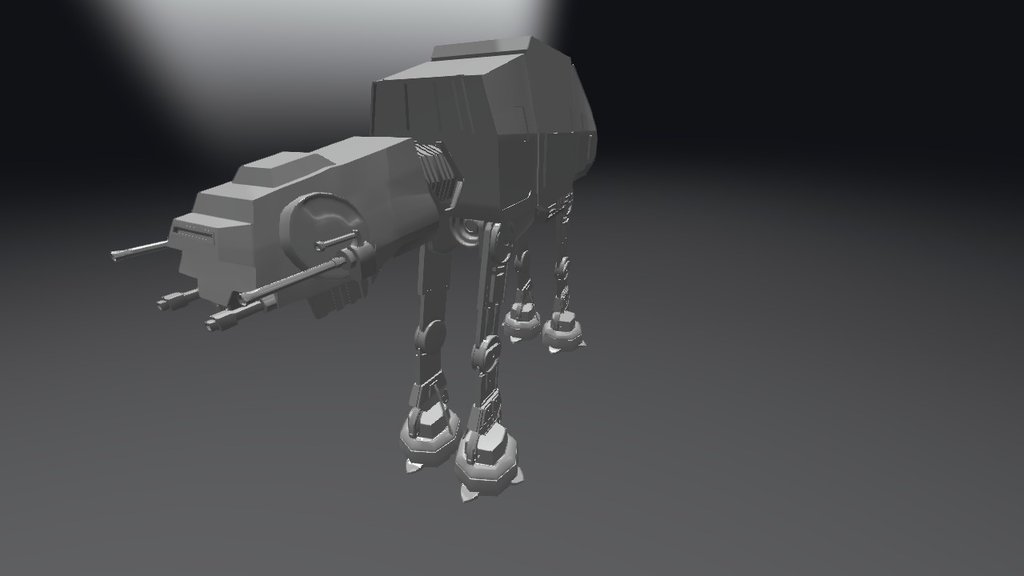 AT-AT Walker - 3D model by JoSaCo [5f713a1] - Sketchfab