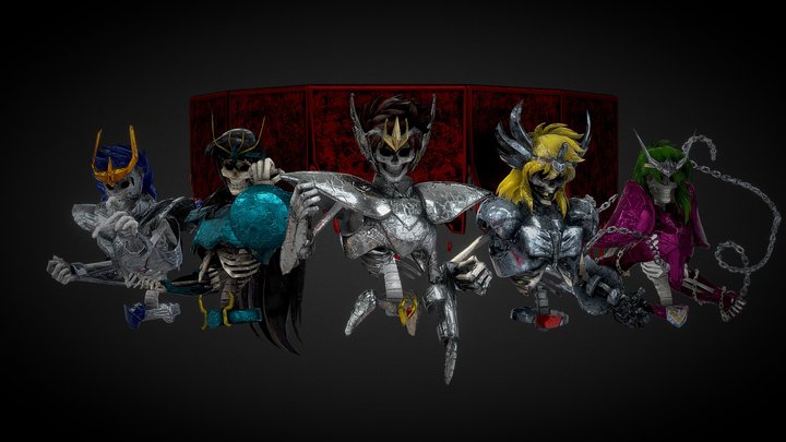 Seiya 3D models - Sketchfab