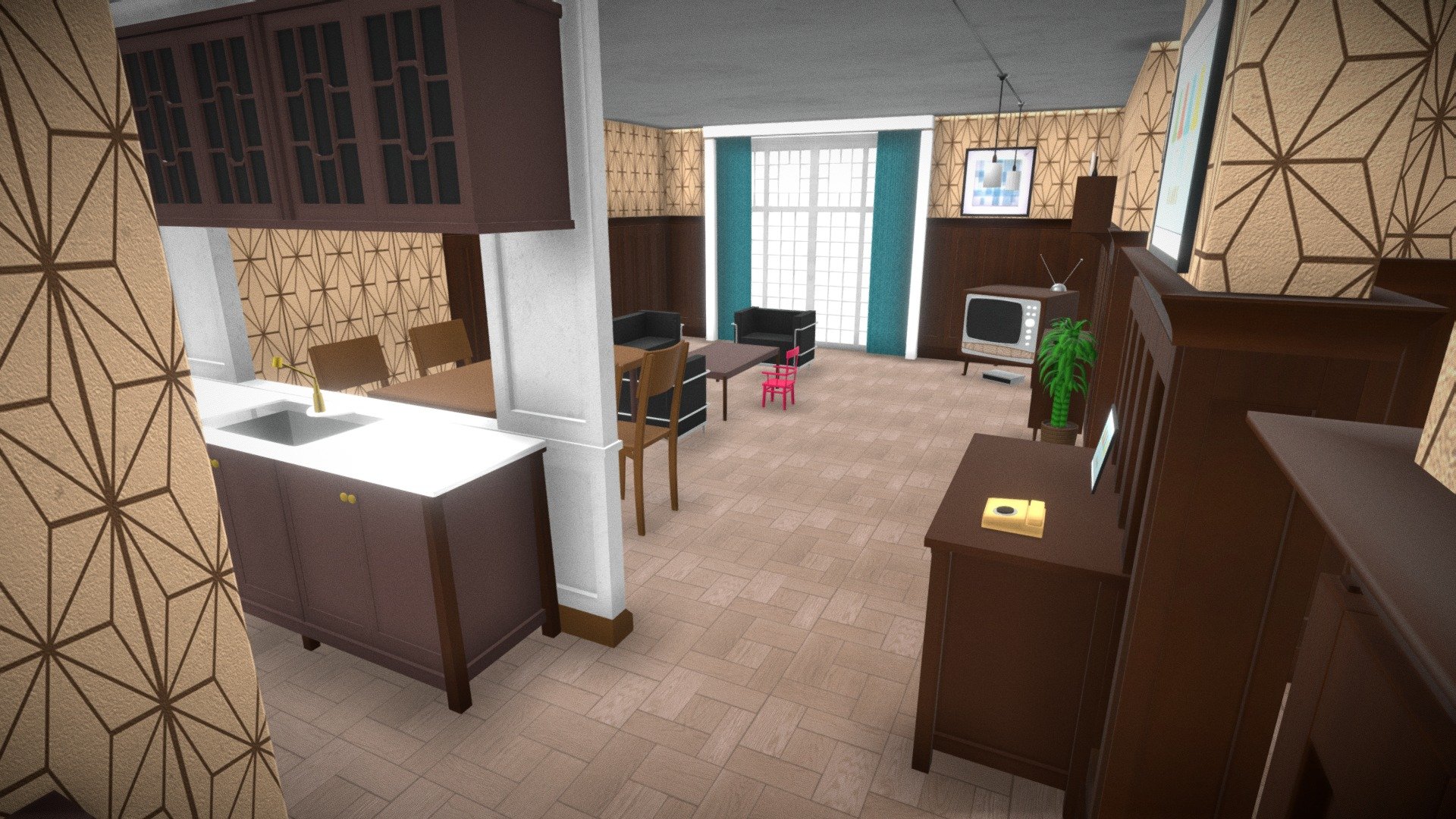 [SPY X FAMILY] Anya Home - 3D model by angela3dstudio [5f73576] - Sketchfab