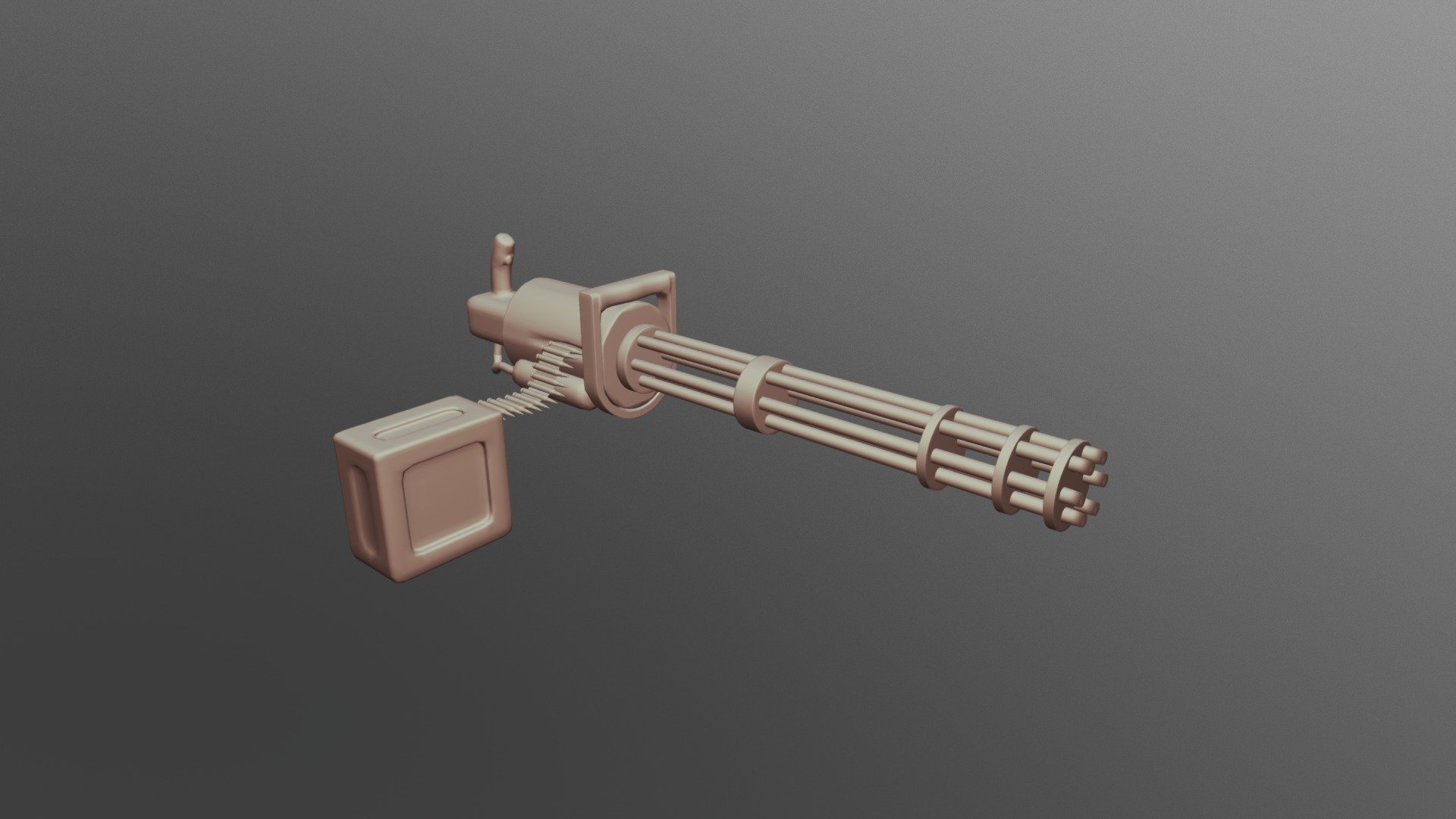 Mini Gun - 3D model by Max_Montalvo [5f73b47] - Sketchfab