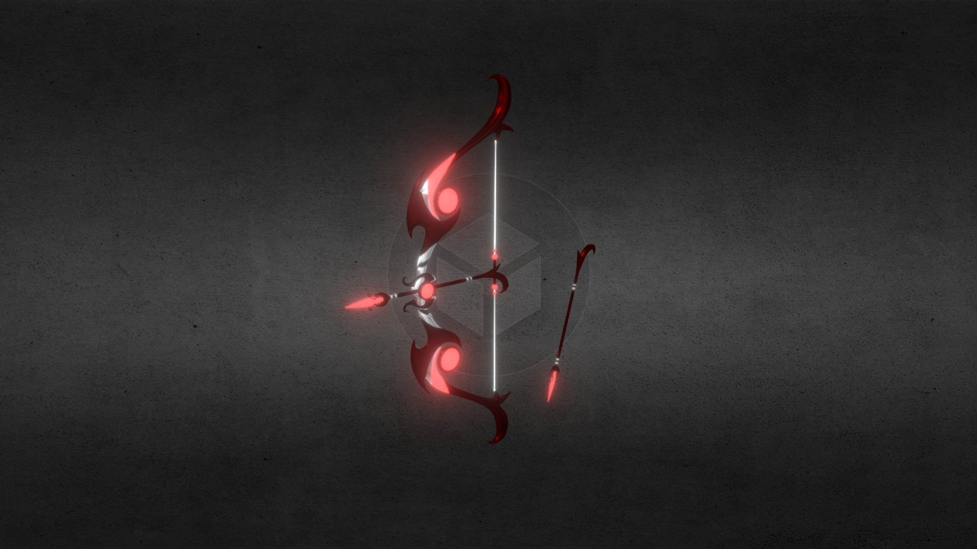 Fantasy Bow - 3D model by Kenichi Otaku (@KenichiOtaku) [5f74177 ...