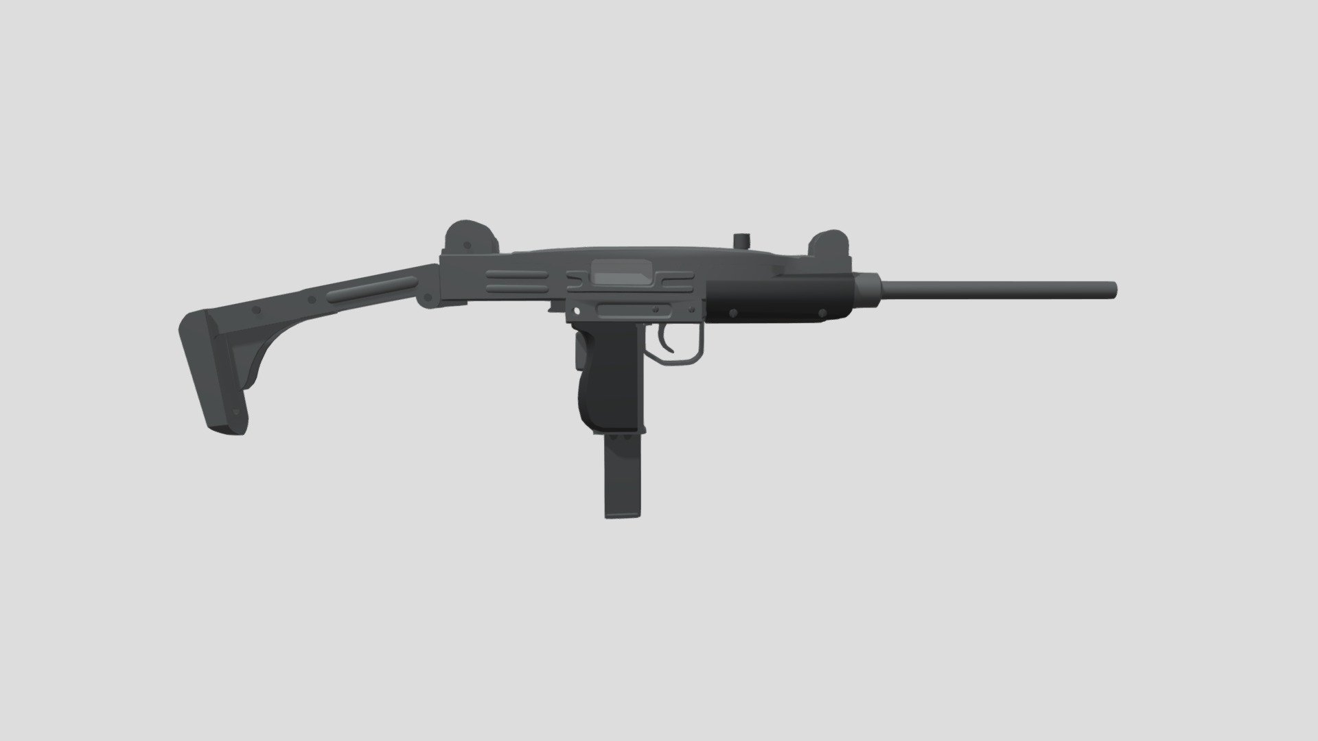 UZI 9mm Carbine - Download Free 3D model by calico16 [5f7448b] - Sketchfab