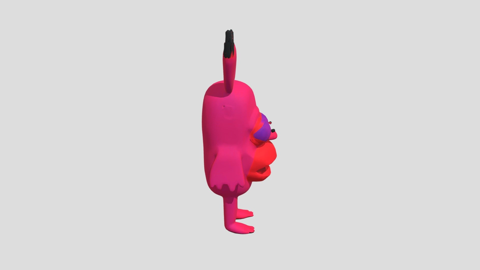 Homerchu With Red Robot - Download Free 3D model by okstepanova2012 ...