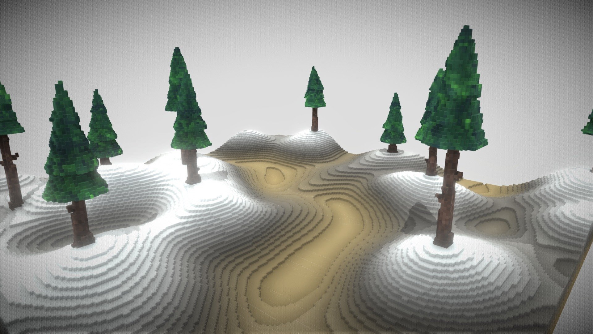 Conifer Tree Pack Showcase - 3D model by SkywardRiver [5f7612c] - Sketchfab
