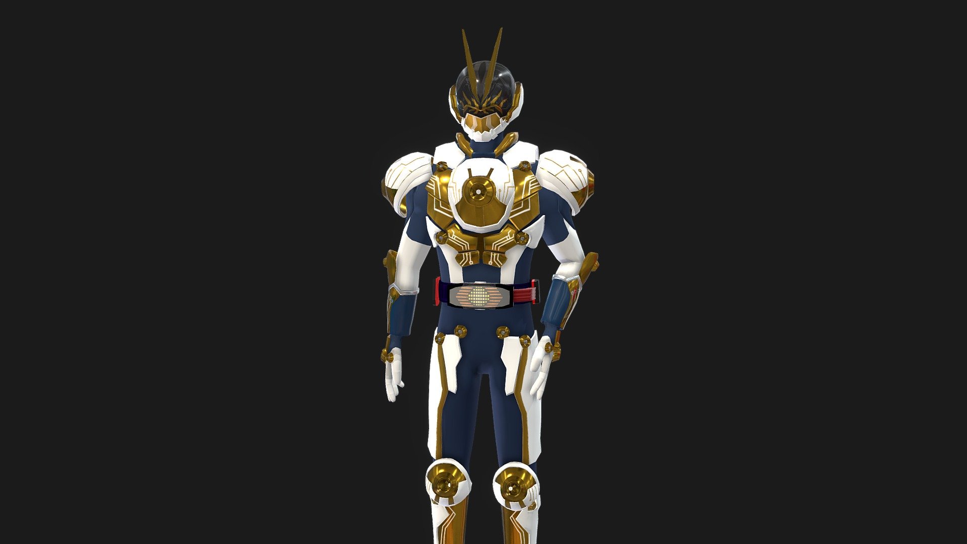 Kamen Rider Gazer - 3D model by Surya.W.A (@surya3dmodel) [5f79c0a ...