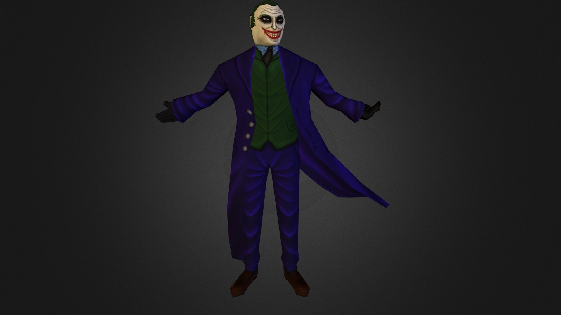 Joker - 3D model by alejo3d [5f7a098] - Sketchfab