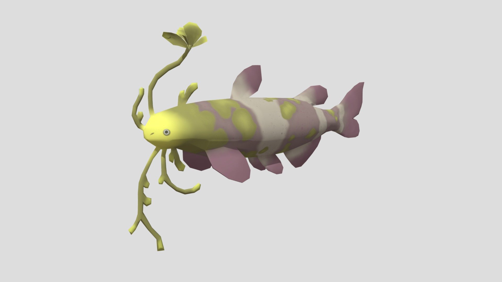 Mossy Catfish - 3D model by afriyk [5f7b8fb] - Sketchfab