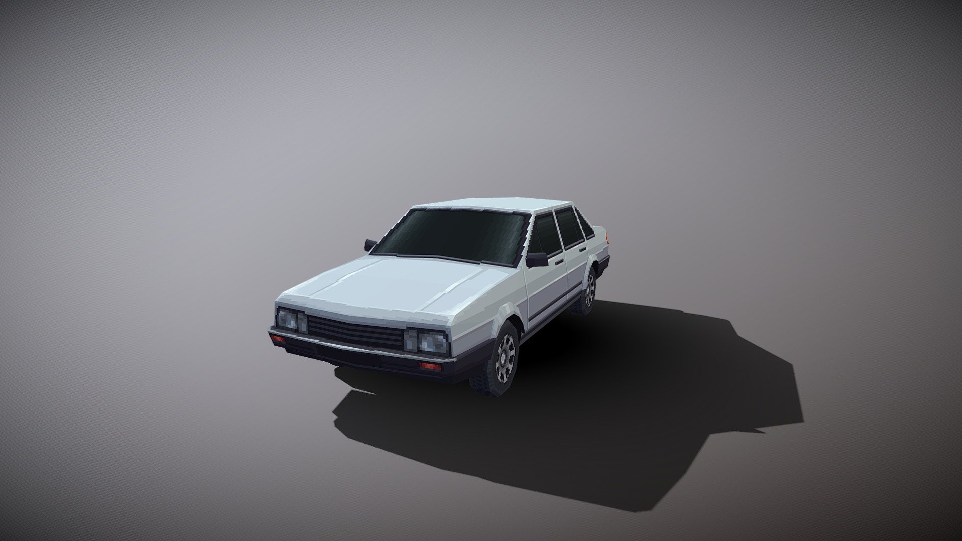 pixel car santana2000 v1 - Download Free 3D model by xiaozhangfei ...