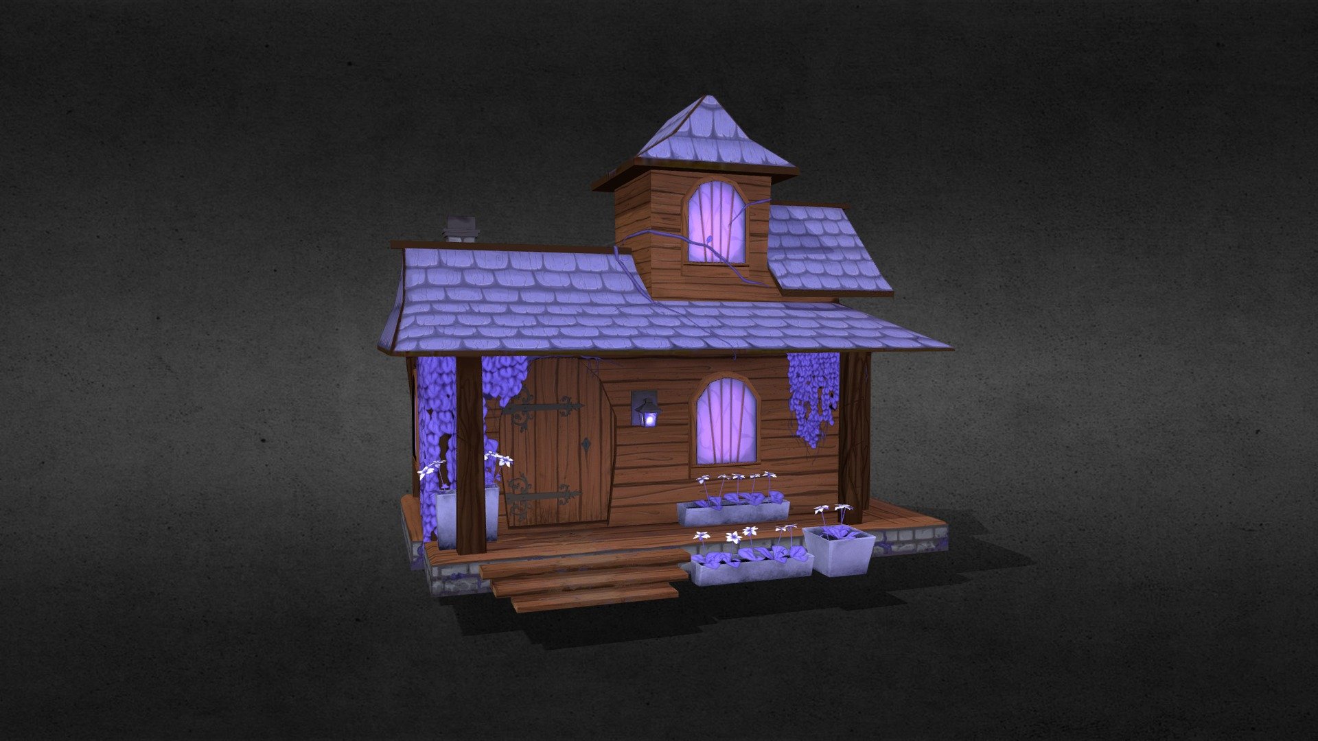 The house - 3D model by Sp.Art [5f7cd56] - Sketchfab