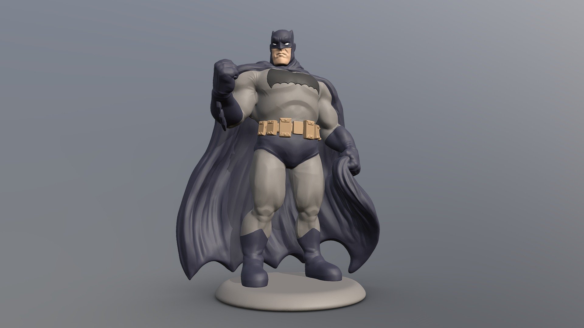 Batman Zbrush sculpt - 3D model by Thomas.Day [5f7ef88] - Sketchfab