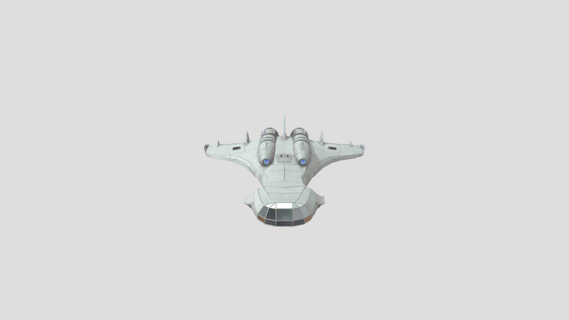 Space Ship Model - 3D model by SandwichManDan [5f7f376] - Sketchfab