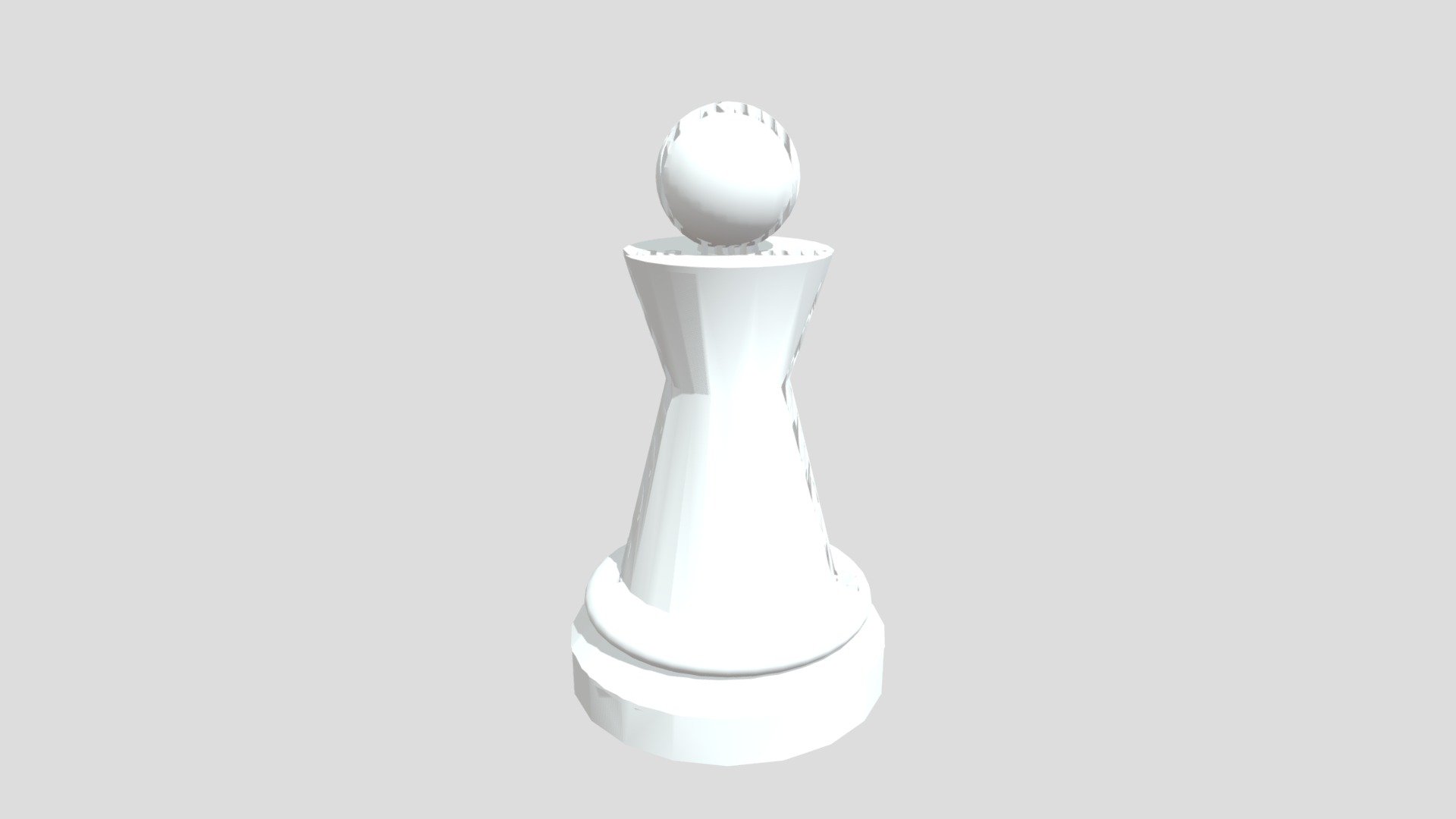Chess Pawn - 3D model by Flower (@Alramirezg) [5f7f58c] - Sketchfab