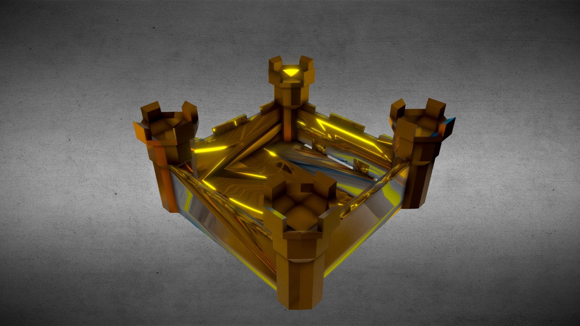 low poly castle - Download Free 3D model by ETverde [5f801e9] - Sketchfab