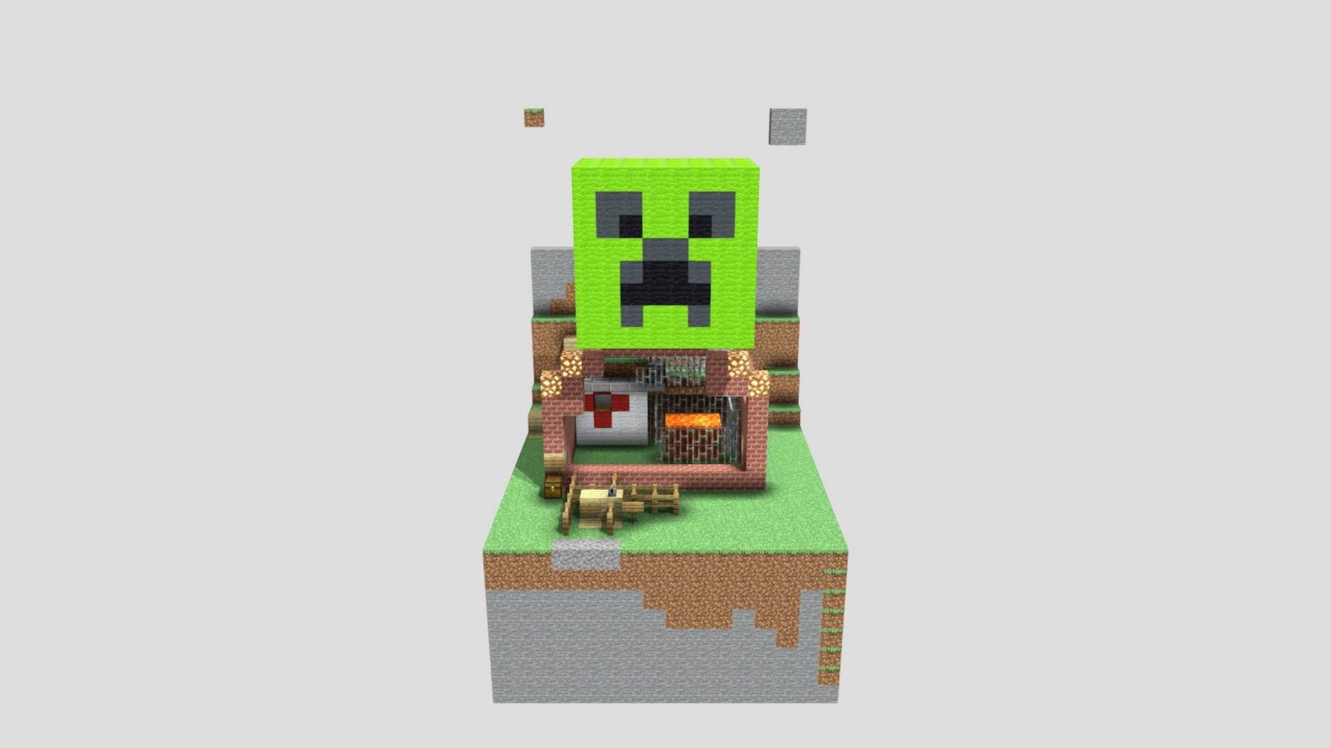 creeper-game - Download Free 3D model by madexc [5f80d8f] - Sketchfab