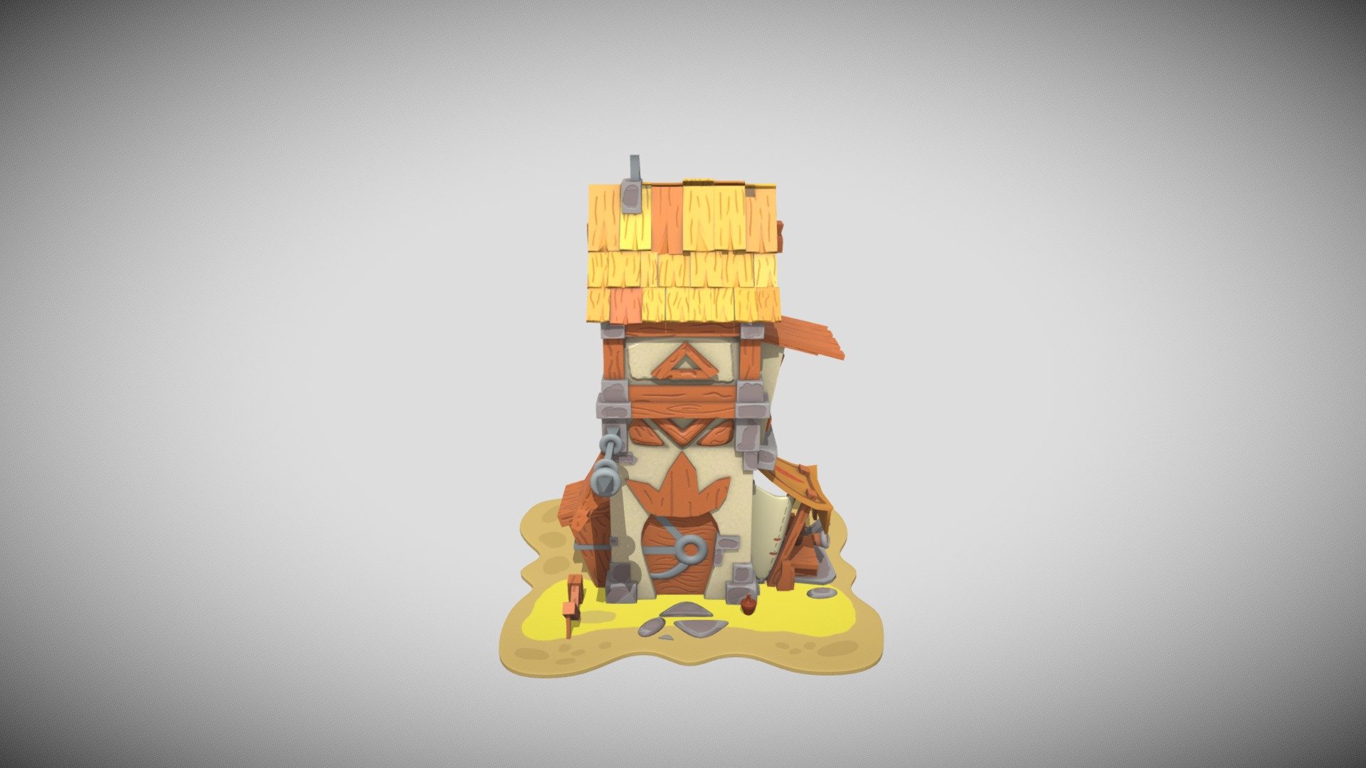 Shack_FINAL - 3D model by Kai Heng (@kaiheng08) [5f8179a] - Sketchfab